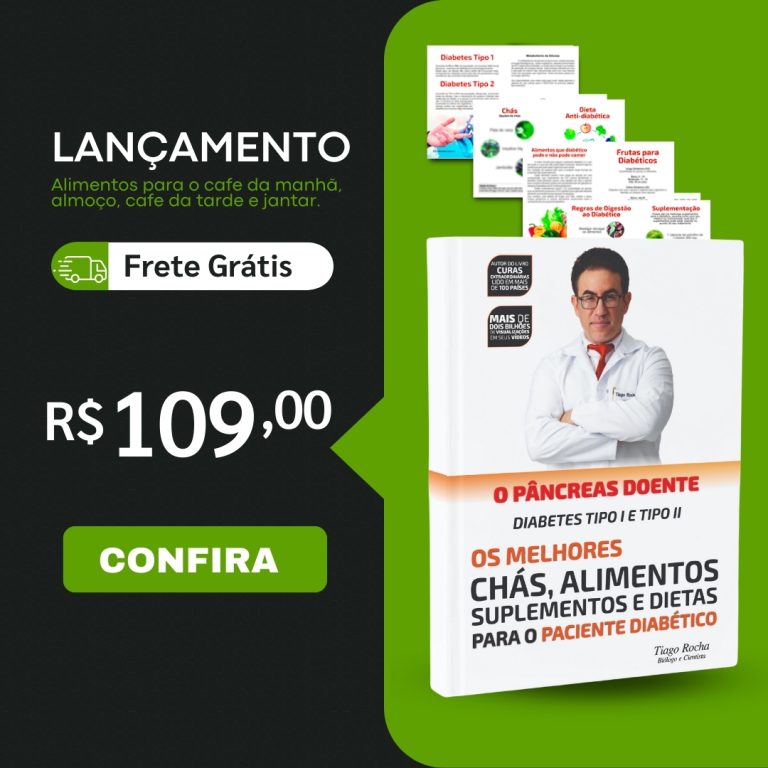 Coleção Livros Exclusivos Tiago Rocha - Produtos Naturais Tiago Rocha