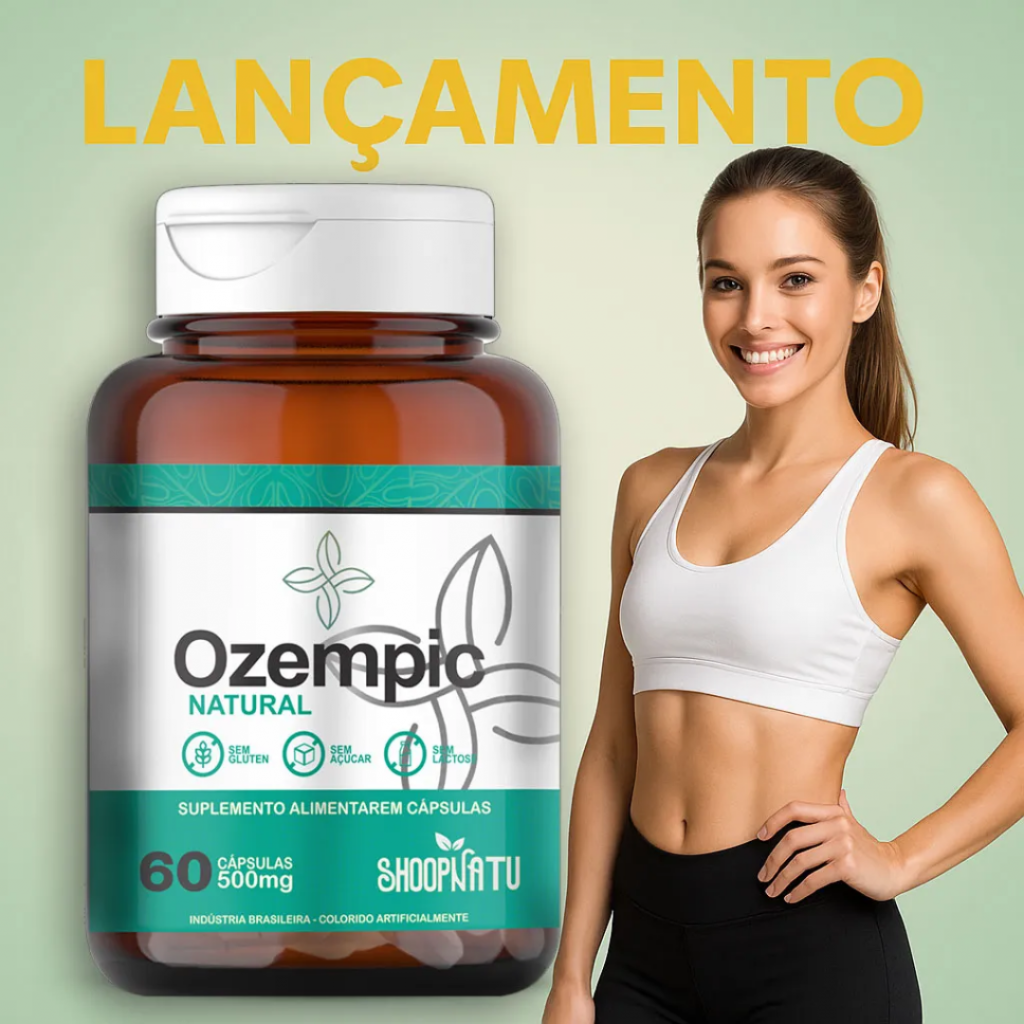Ozempic natural 60 cápsulas 500mg - Produtos Naturais Tiago Rocha